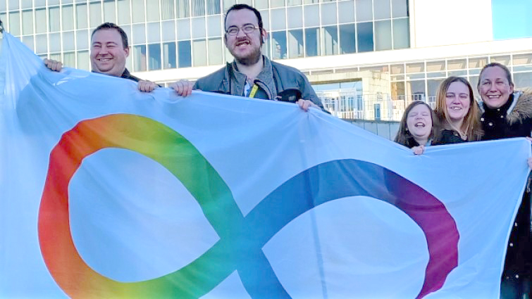Infinity flag is flying high for the autistic community - South ...